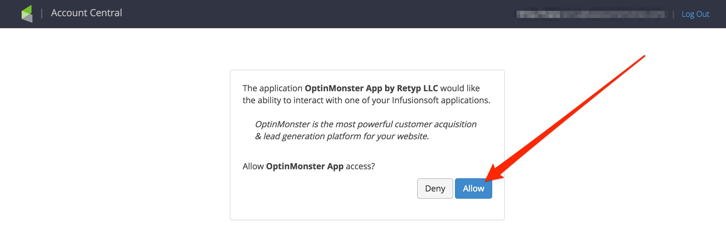How to Connect OptinMonster with InfusionSoft