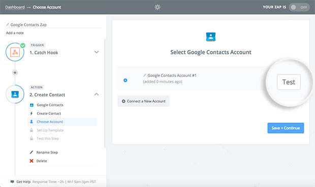How to Add Subscribers to Google Contacts with Zapier