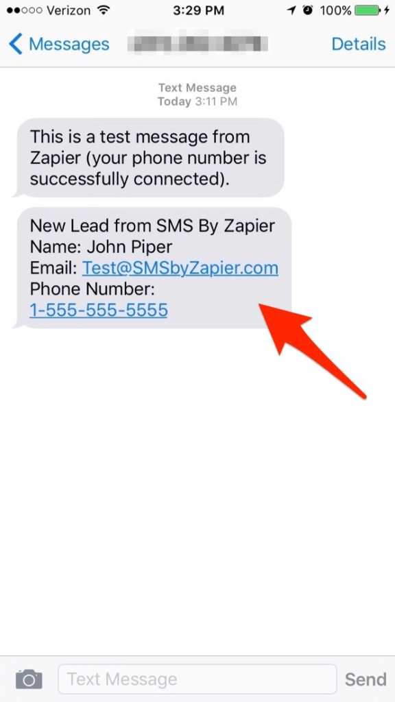 How to Receive Text Messages of New Subscribers using SMS by Zapier
