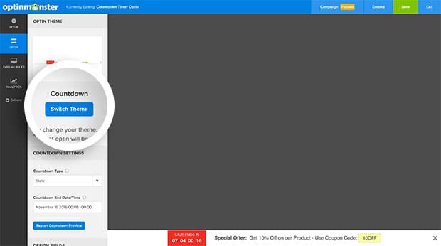 How to Create a Countdown Timer Campaign