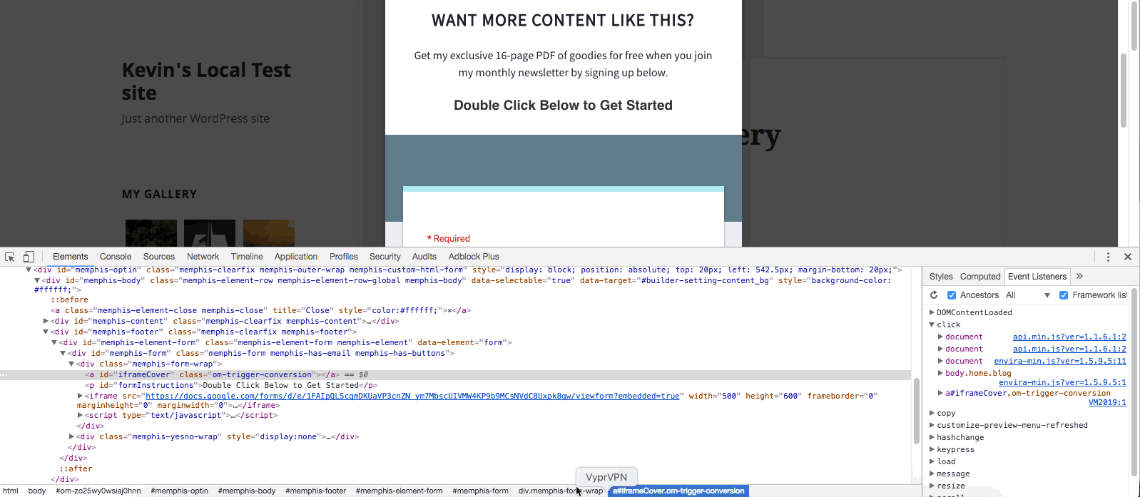 How to Track Conversion Events in an iFrame