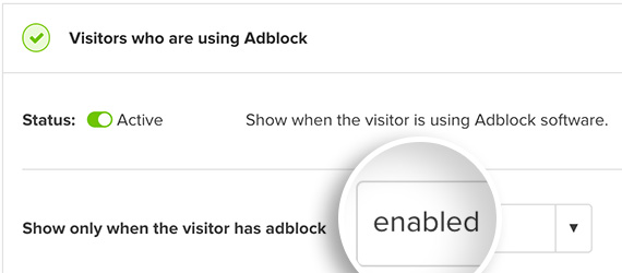 How to Create a Campaign to Target AdBlock Users