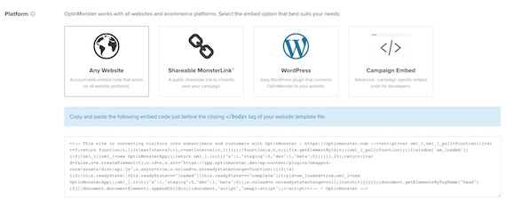 How to Embed Your Campaigns On Your Site