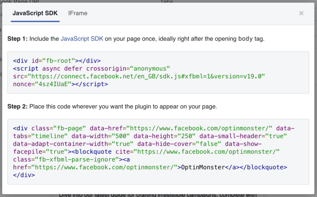 Step-By-Step Tutorial to Create a Like Us On Facebook Popup