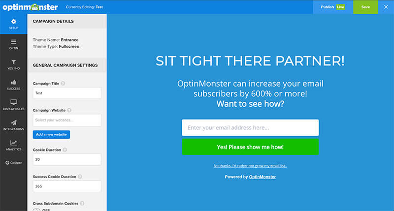 How to Create a Fullscreen Welcome Gate Optin