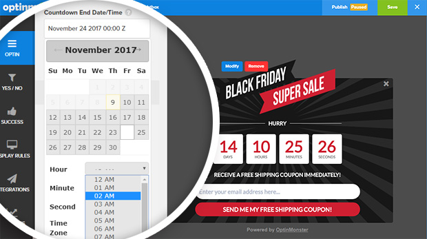How to Create a Countdown Popup to Skyrocket Your Holiday Sales