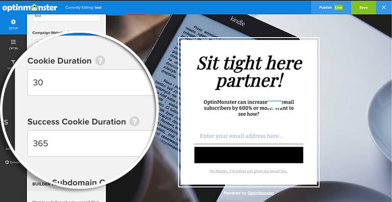 How OptinMonster Uses Campaign Cookies and Global Cookies