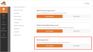 12 Successful Spots For Email Signup Forms on Your Website